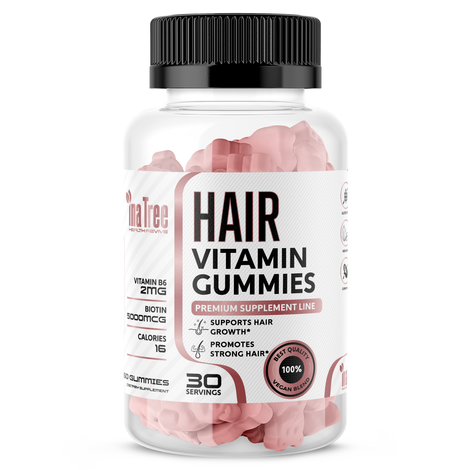 Hair Vitamin Gummies – INA TREE HEALTH REVIVE